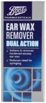 Boots Dual Action Ear Wax Remover 10ml to Remove Excess Ear Wax: Amazon ...