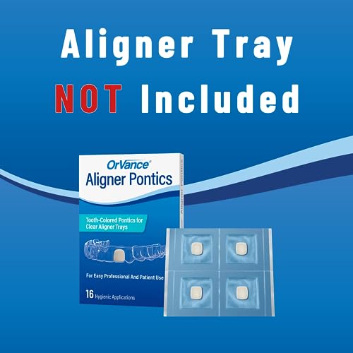 OrVance Aligner Pontics | Temporary Tooth Replacement for Aligner Tray ...