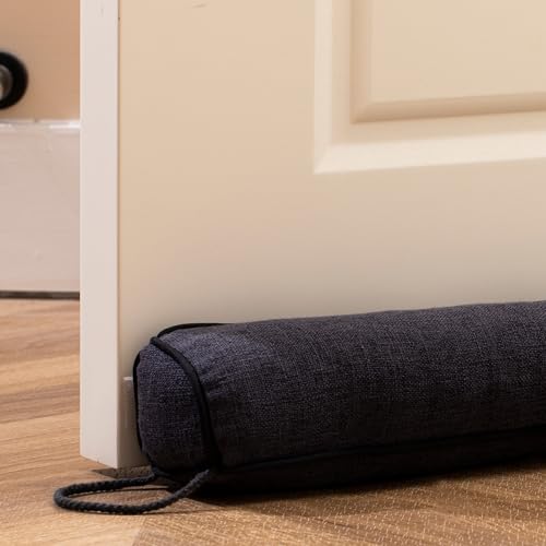 habibee 38" Heavy Duty Door Draft Stopper Weighted, Sturdy Linen Under ...