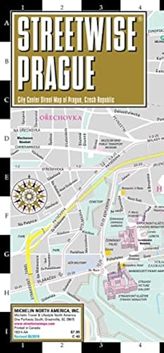 Streetwise Prague Map - Laminated City Center Street Map of Prague ...
