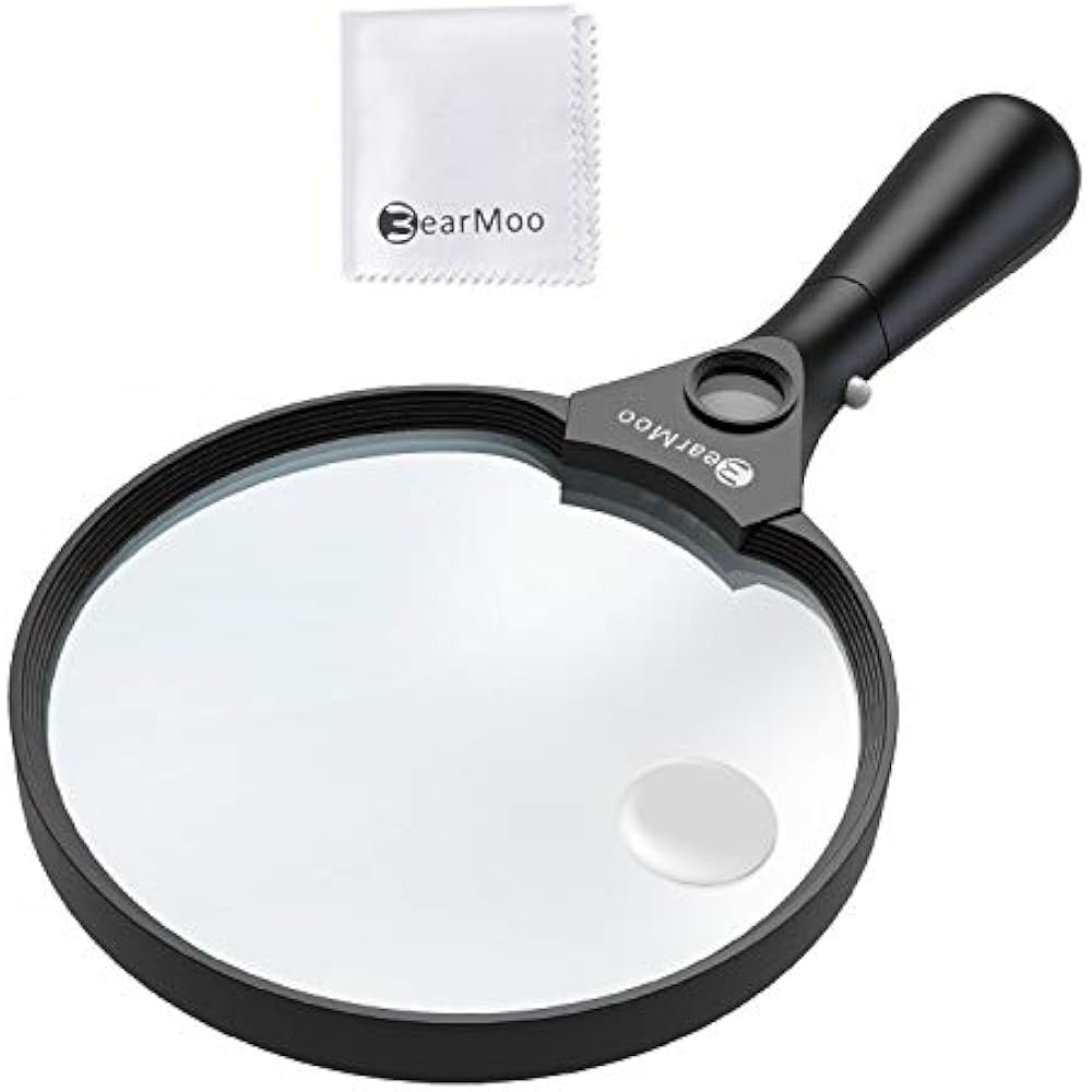 Extra Large Strong Magnifying Glass 3 Bright Leds 25X Zoom Hand Held extra-large-strong-magnifying-glass-3-bright-leds-25x-zoom-hand-held