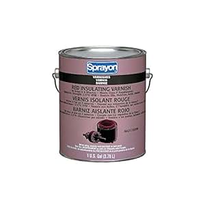 Sprayon Insulating Varnish Red 1 gal - - Amazon.com