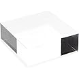 Amazon.com: Plymor Clear Polished Acrylic Square Display Block, 1.5" H ...