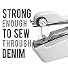 MAGIC STITCH Cordless, Portable, Handheld Sewing Machine, Cordless ...