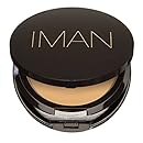 Amazon.com : IMAN Cosmetics Luxury Pressed Powder, Light Skin, Sand ...