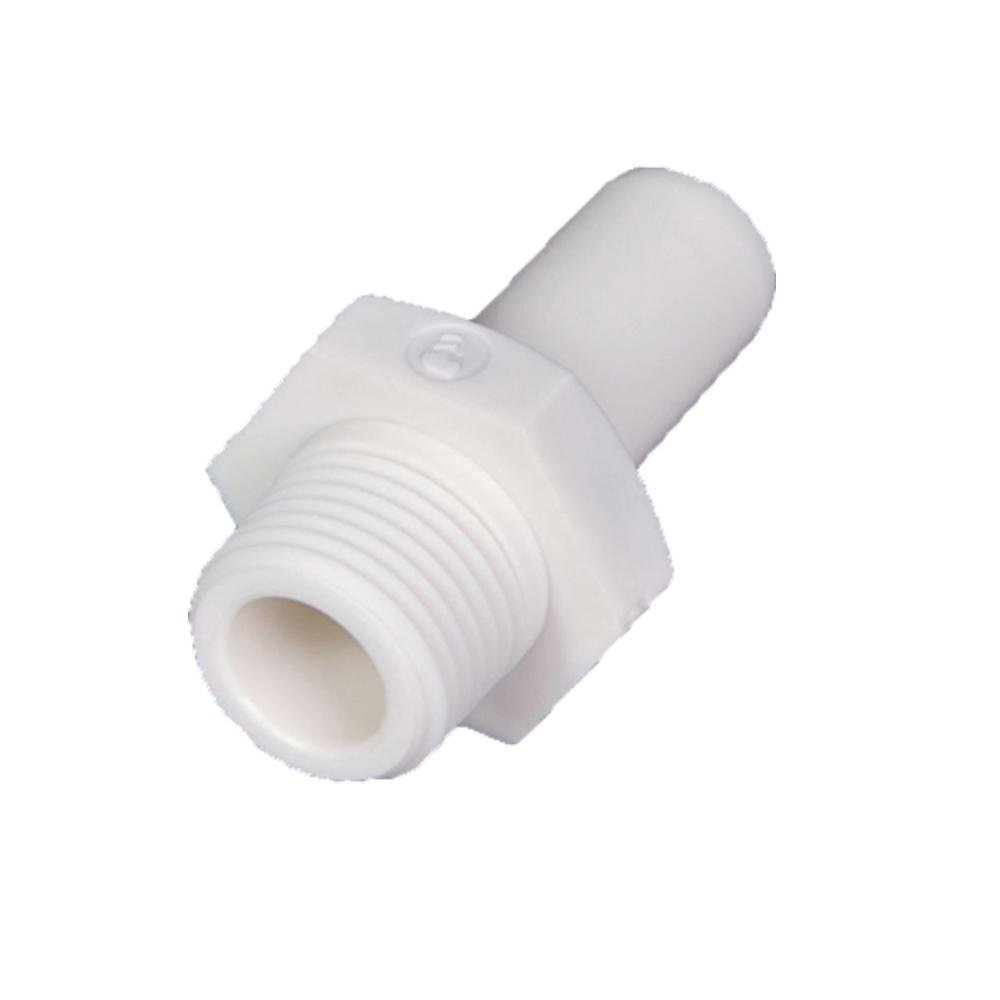 Parker 6521 08 10WP2 LIQUIfit Fitting, Standpipe to Pipe, Bio-Based ...