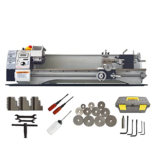 TECHTONGDA Inch Thread Metal Lathe 8X31" Precision Bench Lathe 900W ...