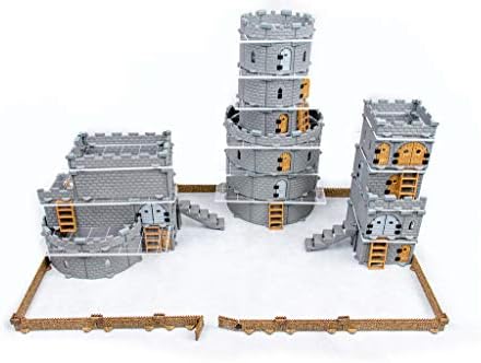 Modular Castle System: Tabletop & RPG Terrain Game Set for Dungeons ...