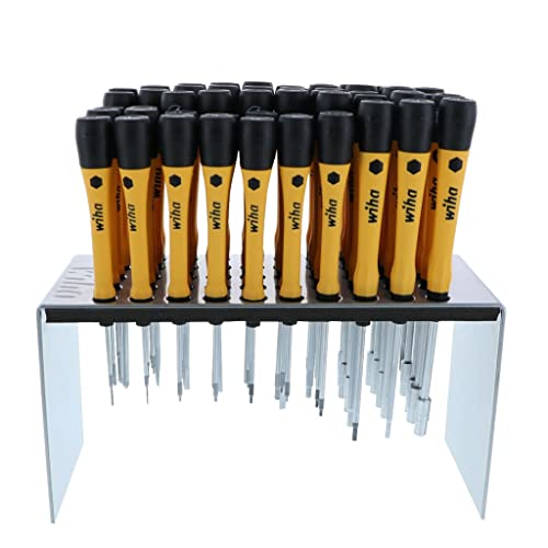 50 Piece Precision Screwdriver Set in Steel Rack | Pricepulse