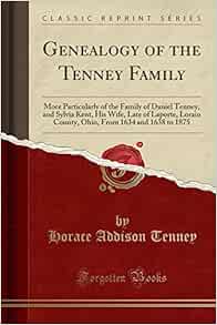Genealogy of the Tenney Family: More Particularly of the Family of ...