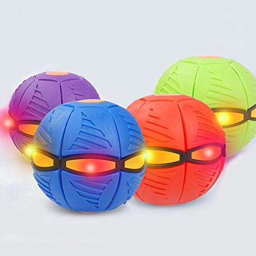 BEIBEIROU Deformation UFO Magic Ball Glowing Vent Ball Anti-Drop ...