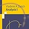 Analysis 1 (Springer-Lehrbuch) (German Edition): Amazon.de: Vladimir A ...