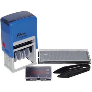 Amazon.com : MaxMark S40 (Large Size) Date Stamp with "RECEIVED" and Custom Text, Self Inking ...