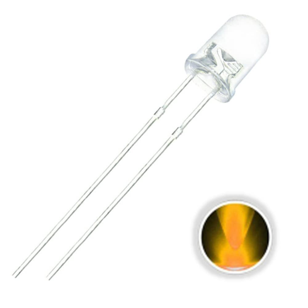 Mua 100PCS 5mm LED Flicker Diodes Flashing Yellow Blinking Candle Light ...