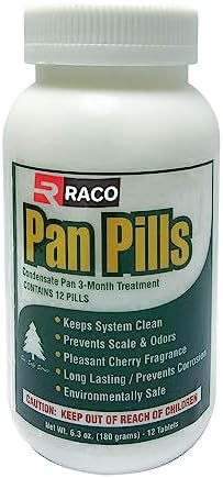 RACO A/C Condensate Pan Treatment Tablets, Fast-Acting A/C Drip pan 12 ...