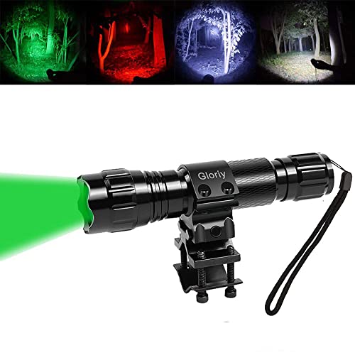 Gloriy Long Range Hunting Light Kit,Hunting Flashlight,Interchangeble ...