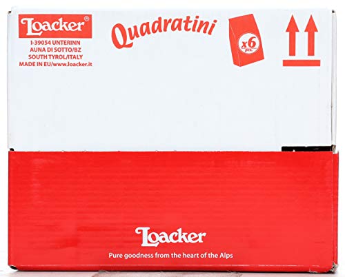Loacker Quadratini Premium Espresso Wafer Cookies, 110g/3.88oz., Pack ...