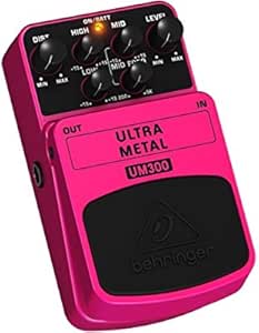 Behringer ULTRA METAL UM300 Heavy Metal Distortion Effects Pedal ...