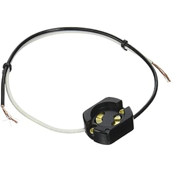 Leviton 380 Fluorescent Lampholder Starter Base, 660W-250V, Medium Bi ...