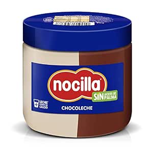Nocilla Chocoleche: Crema de Cacao Natural y Leche con Avellanas - Sin ...