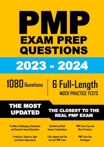 PMP Exam Prep Questions: 2023-2024│The Most Updated Guide│The Closest ...
