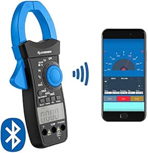 STEREN Multímetro de Gancho Profesional Bluetooth: Amazon.com.mx ...