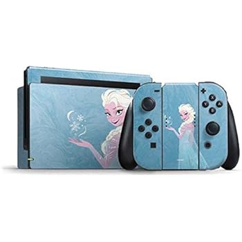 Amazon.com: Frozen Nintendo Switch Bundle Skin - Ice Blue Elsa | Disney ...