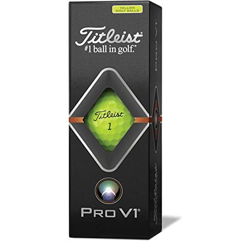 Titleist Pro V1 Yellow AlignXL Personalized Golf Balls