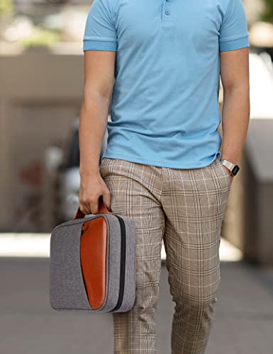 Heouvo Bible Covers For Men, Bible Carrying Case With Pockets/Leather ...