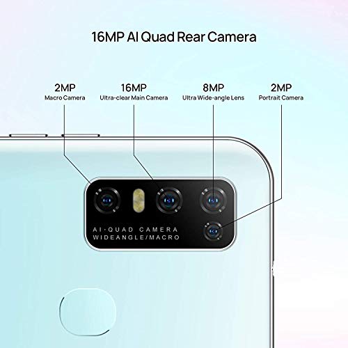 DOOGEE N30 Unlocked Cell Phones(4GB+128GB) 6.55" FHD+Perforated Screen ...