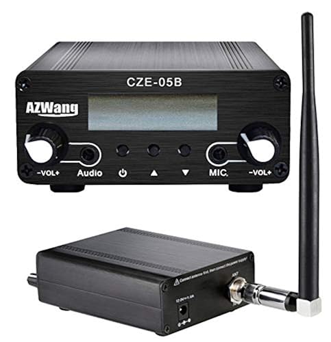 FM Transmitter for Church, FM Transmitter 0.5W 76MHz~108MHz LCD ...