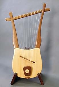 Old World Lyre - 10 String Davidic Harp - King David Harp: Amazon.ca ...