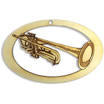 Amazon.com: Old World Christmas Ornaments: Trumpet Glass Blown ...