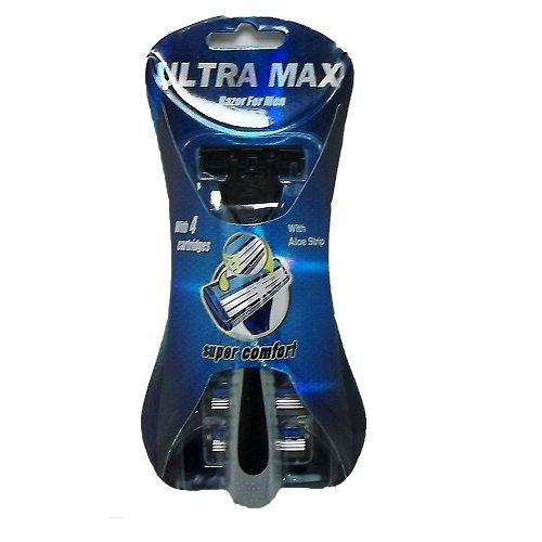 Wholesale Ultra Max Razor W-4 Cartriges For Men (B076B43CQB) | Amazon ...