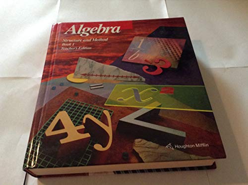 Algebra: Structure and Method - Book 1, Teacher's Edition: Brown ...