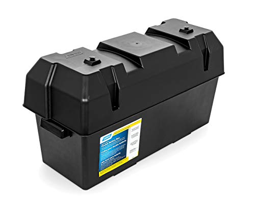 Camco Double Battery Box | Safely Stores RV, Automotive, and Marine ...