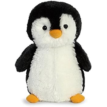 Amazon.com: Aurora World Destination Nation Gray Penguin Plush, 12 ...