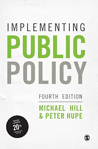 Amazon.com: Implementing Public Policy: An Introduction to the Study of Operational Governance ...