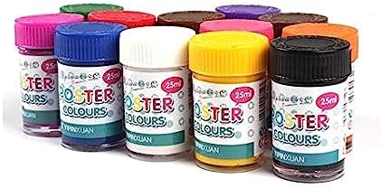 Poster Color Paint Set - 12 Pieces price in UAE | Amazon UAE | kanbkam