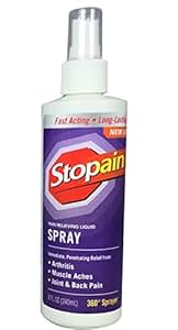 Stopain Cold Pain Relieving Liquid Spray - 8 oz, Pack of 2: Amazon.ca ...