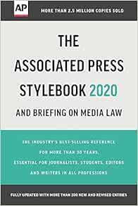 The Associated Press Stylebook: 2020-2022 (Associated Press Stylebook ...
