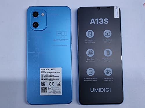 UMIDIGI A13S (4GB+32GB) Unlocked Cell Phone, 6.7" Ultra-Large Full ...