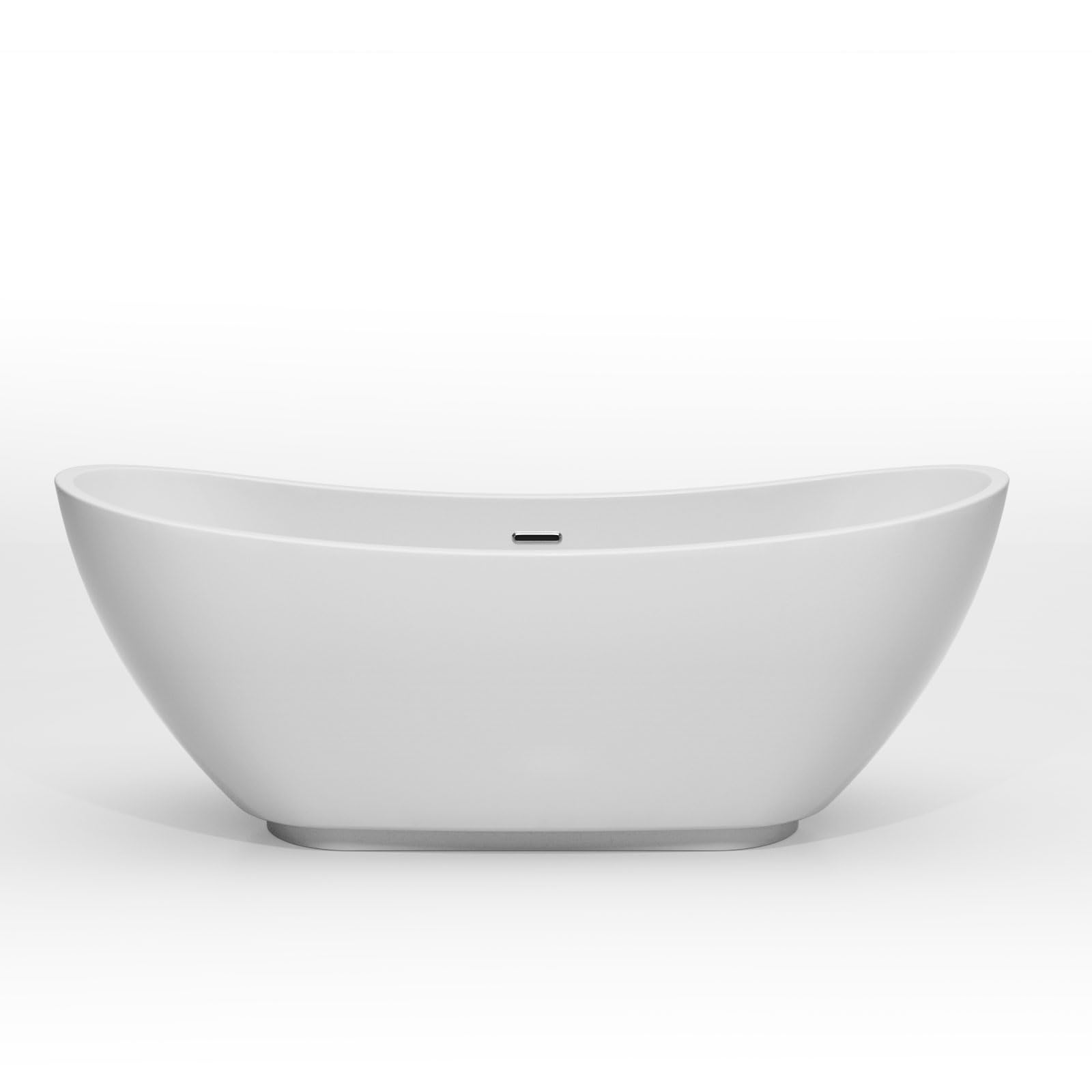 Empava 69 Inch Freestanding Luxury Acrylic Soaking SPA Tub Modern Stand ...