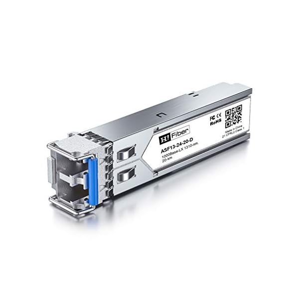 Módulo monomodo SFP gigabit, 1000Base-LX LC Transceiver, Dual LC ...
