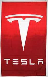 Amazon.com : TESLA BANNER FLAG 36"x60" : Everything Else