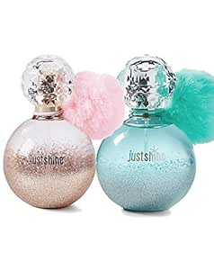Amazon.com : Justice Just Shine Fragrance Parfum 1oz. (Pink and Blue ...