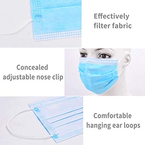 Millennium Disposable 3-Layer Breathable Ear-Loop Face Mask, Made in ...