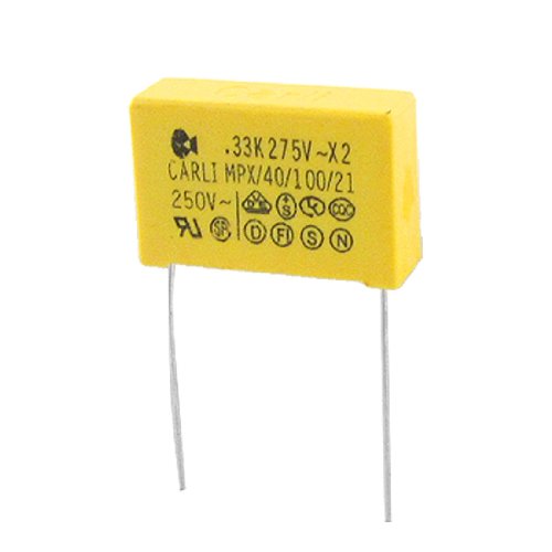 uxcell a11091300ux0043 10Pcs 0.33Uf 330NF 250V Polypropylene SAFETY ...