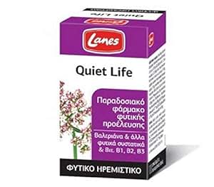 Amazon.com: LANES Quiet Life Herbal Sedative 100 tablets : Health ...