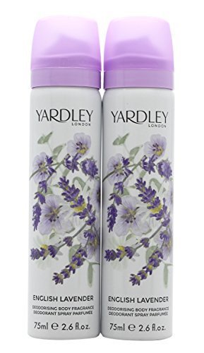 Yardley English Lavender Body Spray, 75 ml, Pack of 2: Amazon.co.uk: Beauty